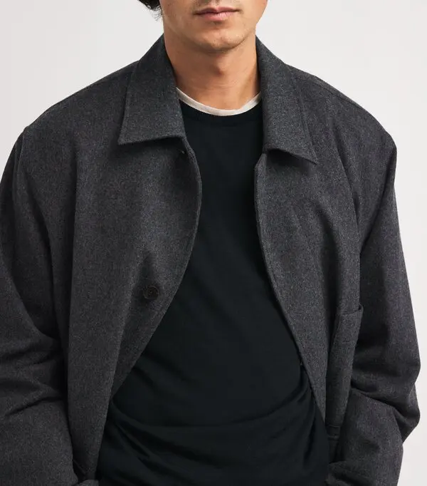 John Smedley Lundy Merino Wool Sweater - Black