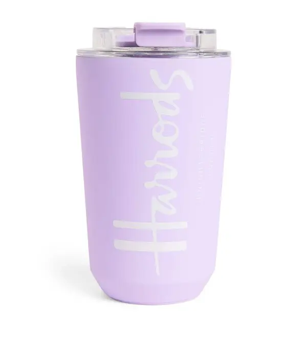 Harrods Logo Travel Cup - Purple