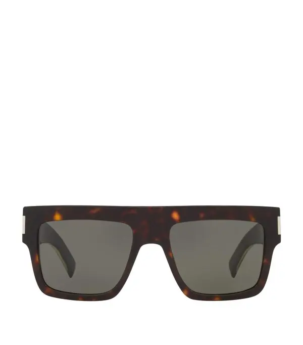 Saint Laurent Acetate Sunglasses - Brown