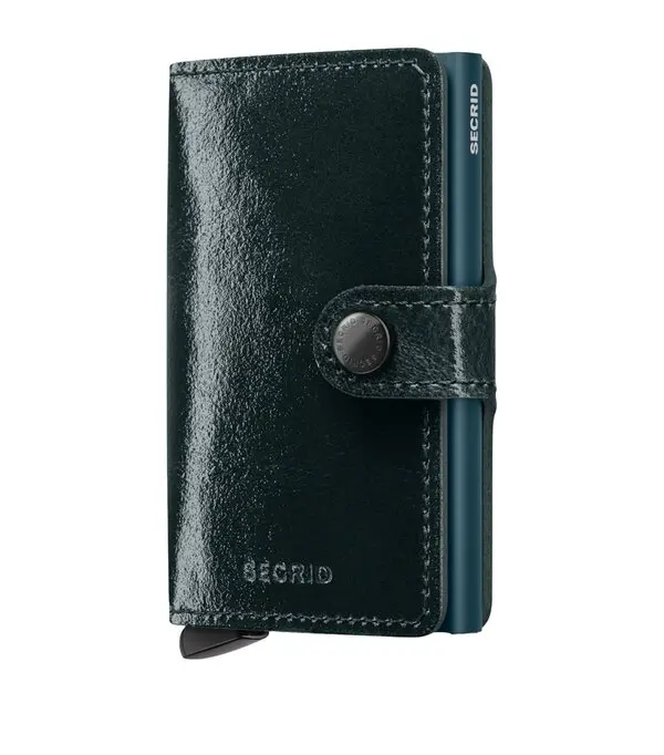 SECRID Leather Miniwallet - Green
