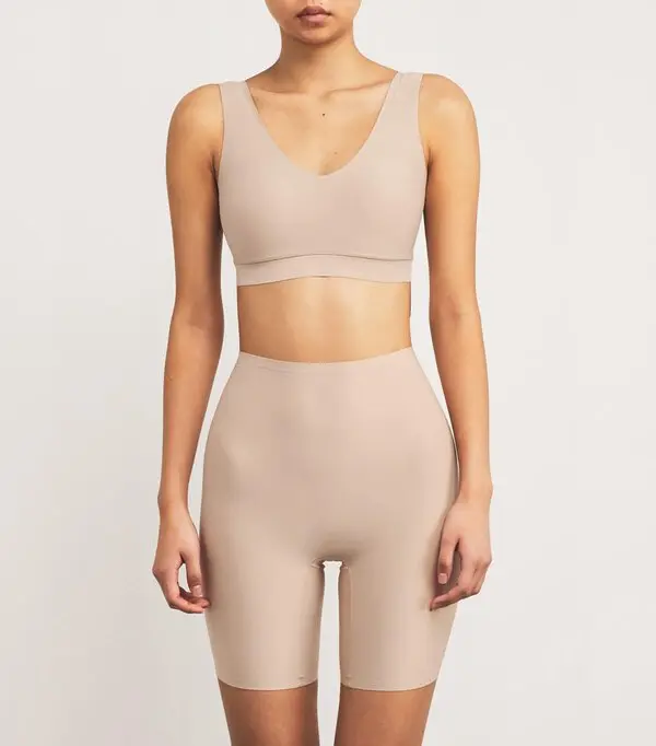 Chantelle Softstretch Mid-thigh Shorts - Beige