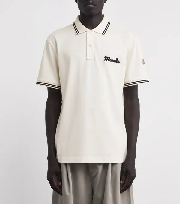Moncler Cotton Logo Polo Shirt