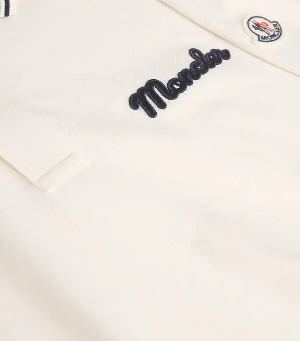 Moncler Cotton Logo Polo Shirt