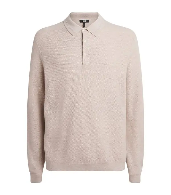 Paige Cotton-blend Elwynn Polo Shirt