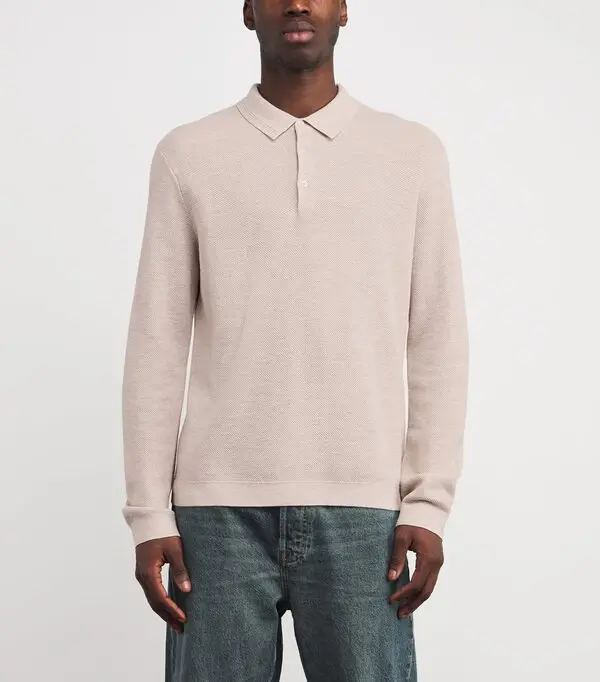 Paige Cotton-blend Elwynn Polo Shirt