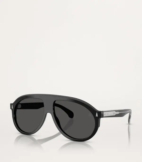 Moncler Acetate Fhaite Me6001 Sunglasses - Black