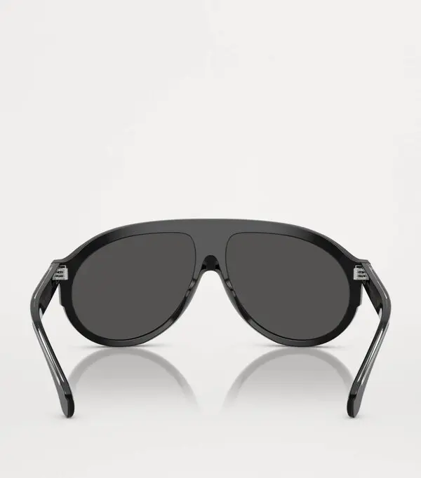 Moncler Acetate Fhaite Me6001 Sunglasses - Black