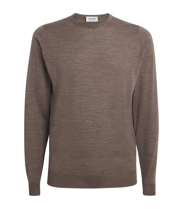 John Smedley Merino Wool Sweater - Brown
