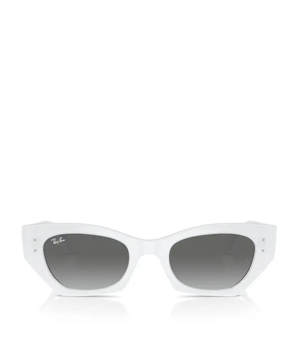 Ray-ban Zena Cat Eye Sunglasses - White