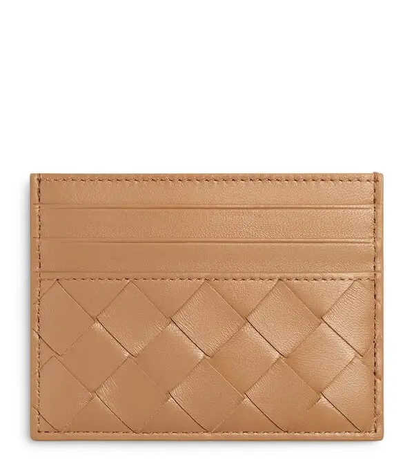 Bottega Veneta Nappa Leather Card Holder - Neutral