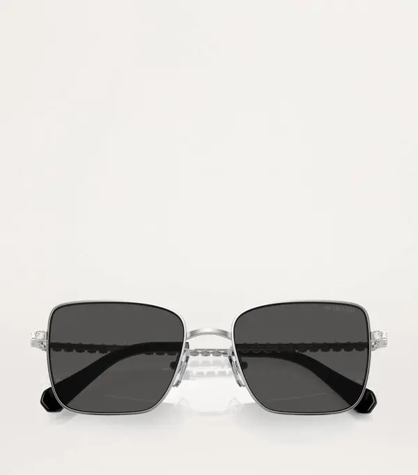 SWAROVSKI Metal Sk7015 Sunglasses - Silver