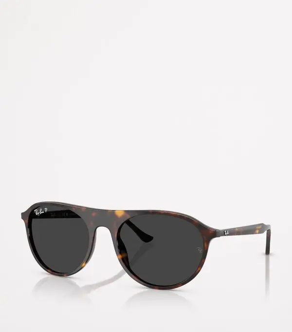 Ray-ban Rounded Square Sunglasses - Brown