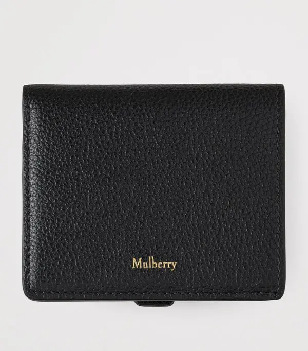 Mulberry Leather Roxanne Wallet - Black