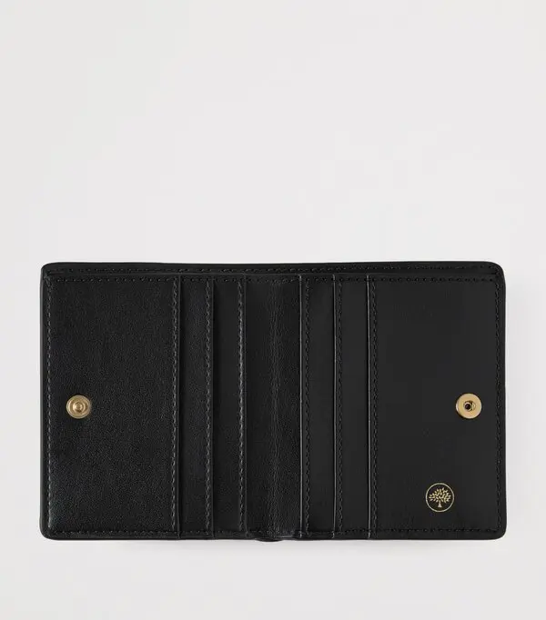 Mulberry Leather Roxanne Wallet - Black