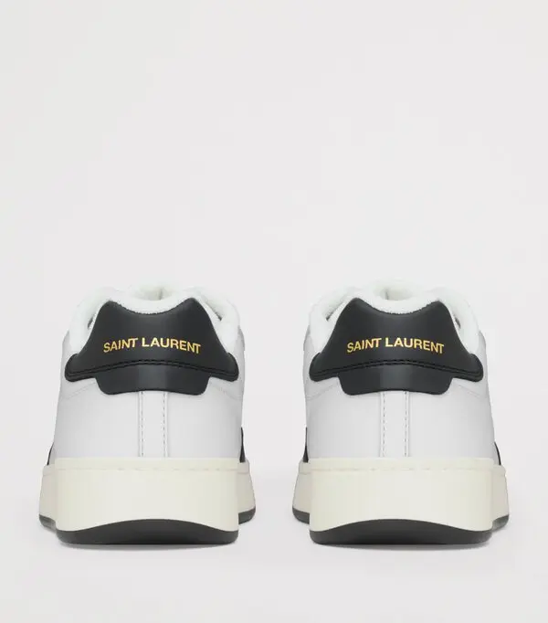 Saint Laurent Leather Sl/61 Low-top Sneakers - White