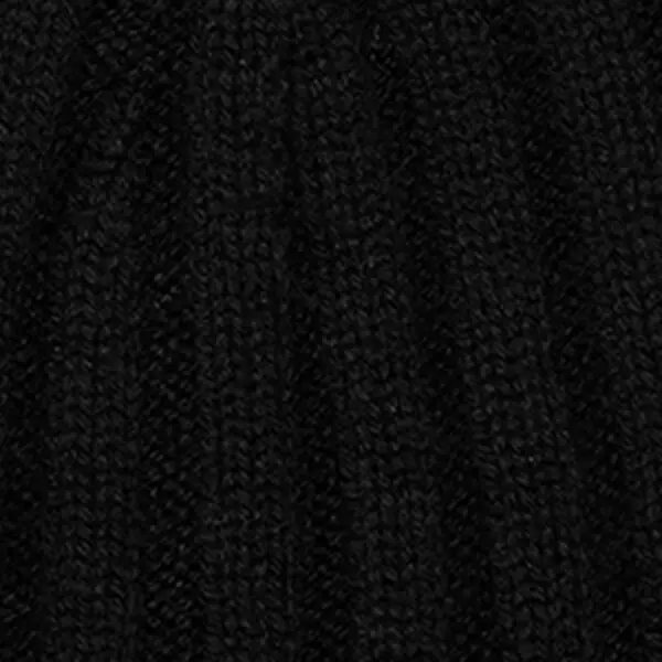 Brunello Cucinelli Cashmere Ribbed Beanie - Black