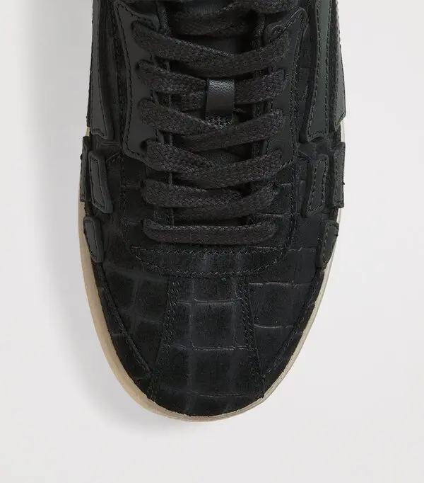 Amiri Pacific Bones Low-top Sneakers - Black