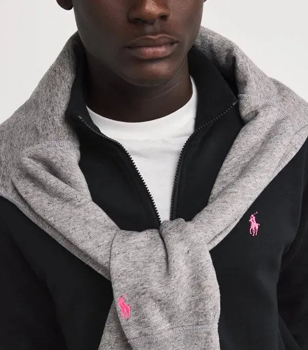 Polo Ralph Lauren Cotton Quarter-zip Sweatshirt - Black