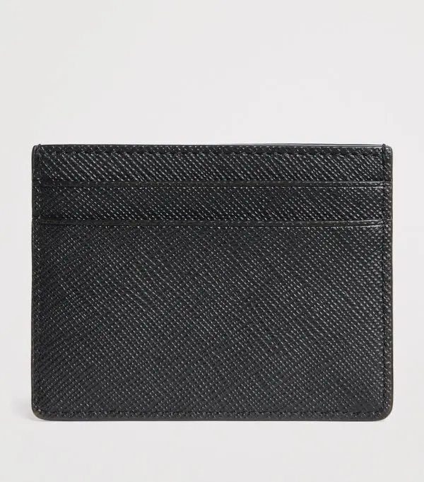 Sandro Leather Card Holder - Black
