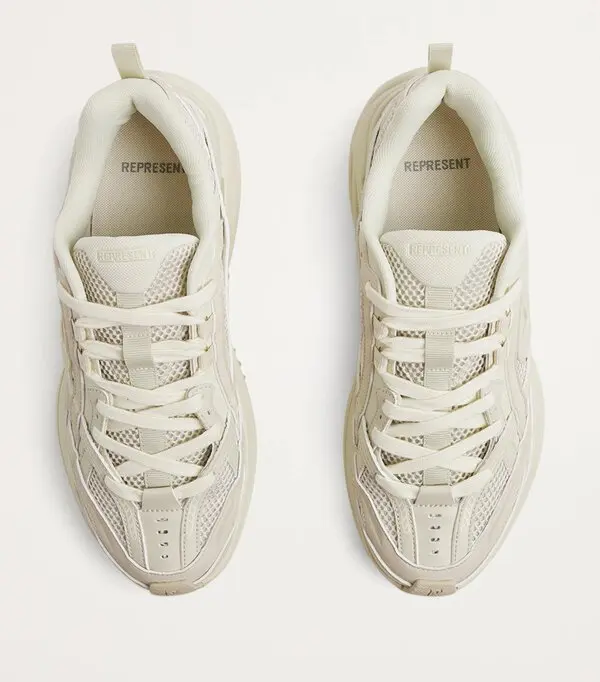 REPRESENT Storm Runner Sneakers - White