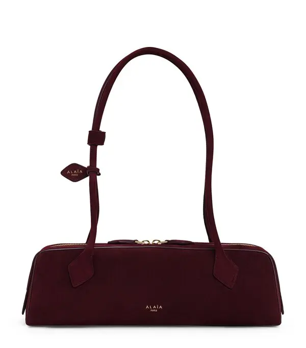 Alaïa Le Teckel Medium Shoulder Bag - Red