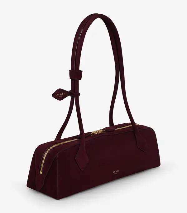 Alaïa Le Teckel Medium Shoulder Bag - Red
