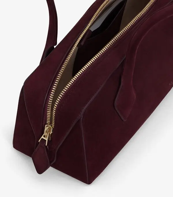 Alaïa Le Teckel Medium Shoulder Bag - Red