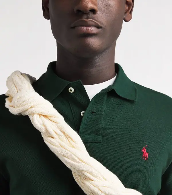 Polo Ralph Lauren Custom Slim-fit Polo Shirt - Green
