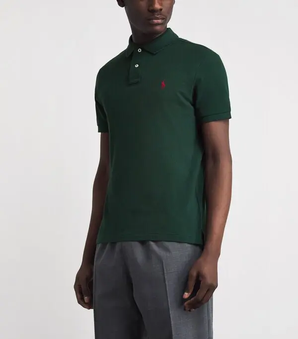 Polo Ralph Lauren Custom Slim-fit Polo Shirt - Green