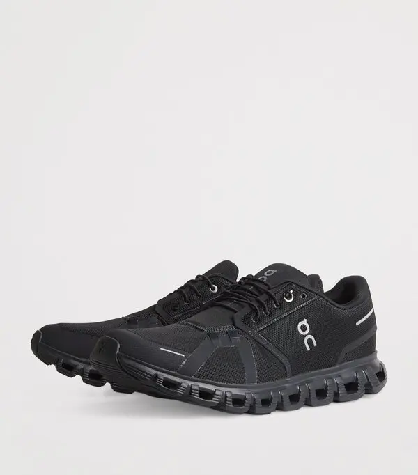 On Cloud 6 Lace-up Trainers - Black