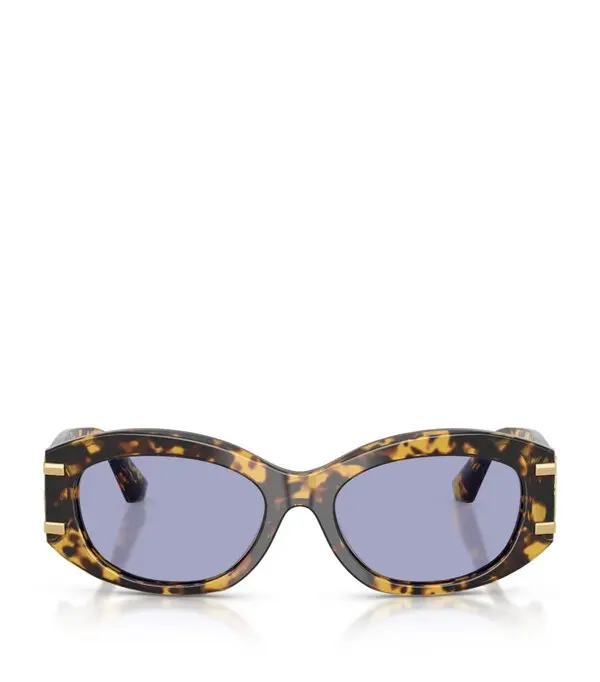 Dolce & Gabbana Dg Millennials Oval Sunglasses - Brown