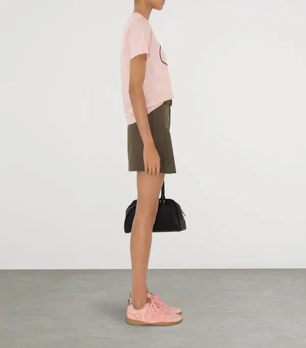 Burberry Equestrian Knight Design T-shirt - Pink