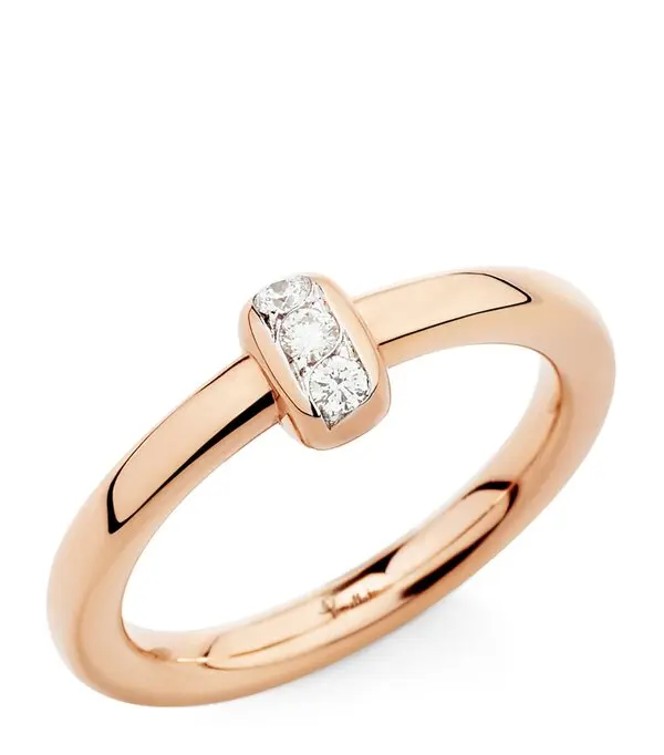 Pomellato Together Diamond Ring - Rose Gold