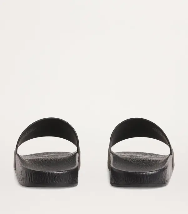 Polo Ralph Lauren Polo Pony Slides - Black