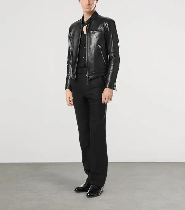 TOM FORD Leather Biker Jacket
