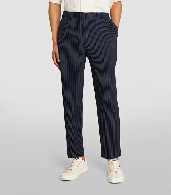 Issey Miyake Pleated Straight Trousers
