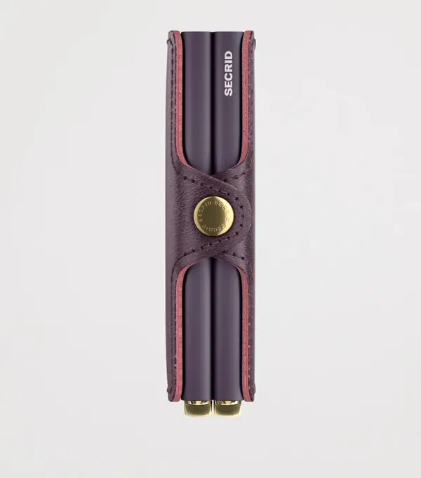 SECRID Basco Leather Twinwallet - Red