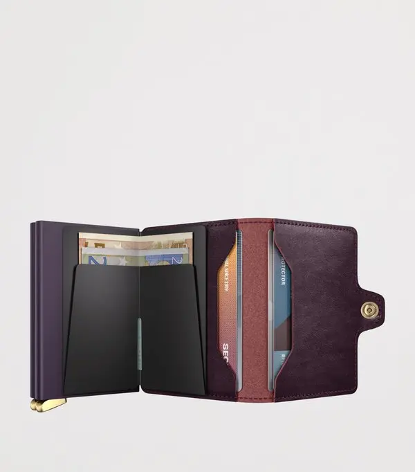 SECRID Basco Leather Twinwallet - Red