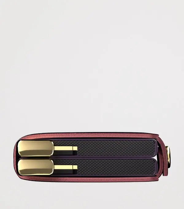 SECRID Basco Leather Twinwallet - Red
