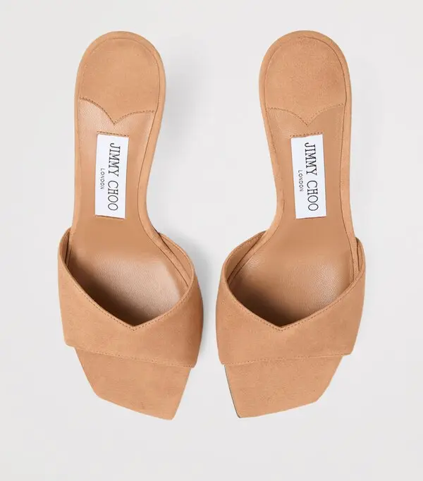 JIMMY CHOO Skye 70 Leather Mules