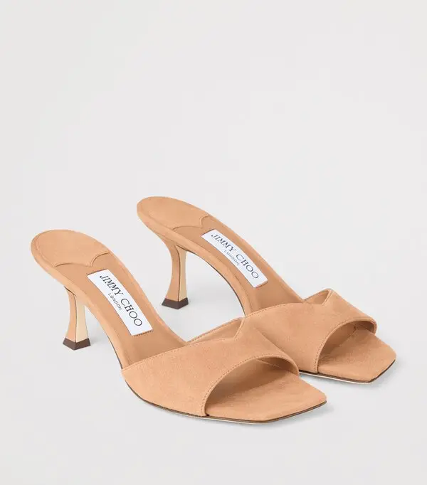 JIMMY CHOO Skye 70 Leather Mules
