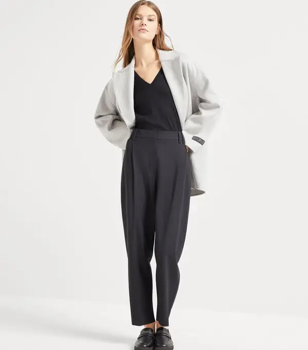 Brunello Cucinelli Cashmere-silk-blend Sweater - Black