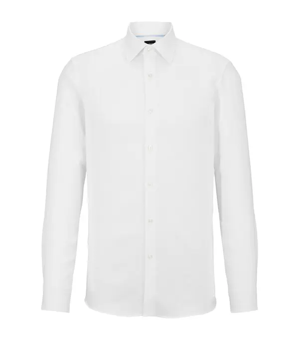 BOSS Linen Shirt - White