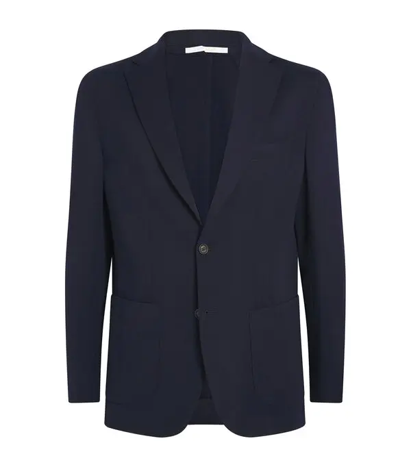 Eleventy Single-breasted Blazer - Blue