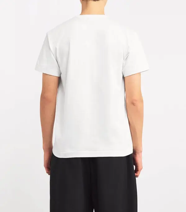 Play Comme Des Garcon Heart Logo T-shirt - White