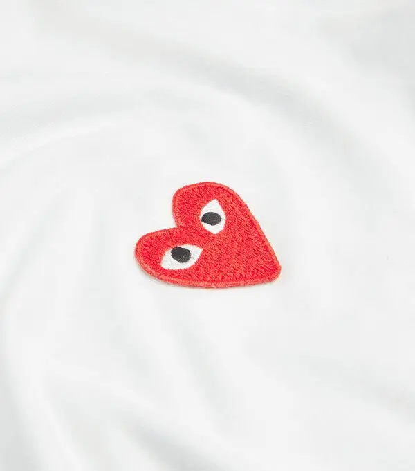 Play Comme Des Garcon Heart Logo T-shirt
