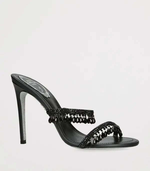 Rene Caovilla Embellished Chandelier Sandals 105