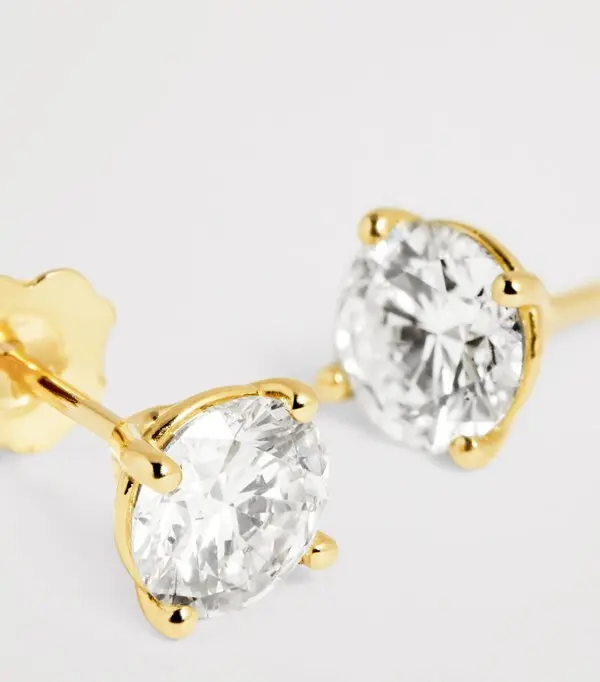 Harrods Diamond Stud Earrings