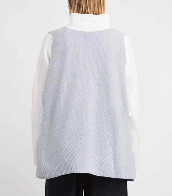 Eskandar Cashmere A-line Vest