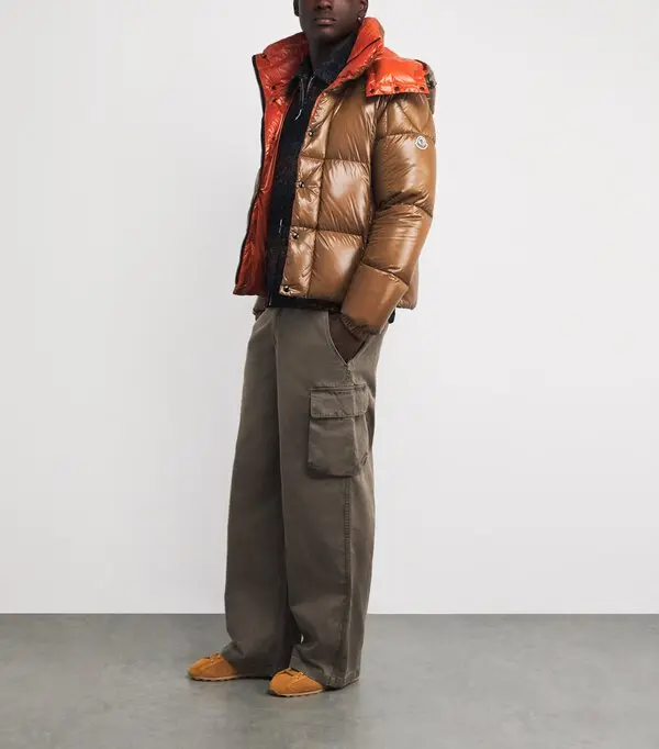 Moncler Parana Down Puffer Jacket - Brown